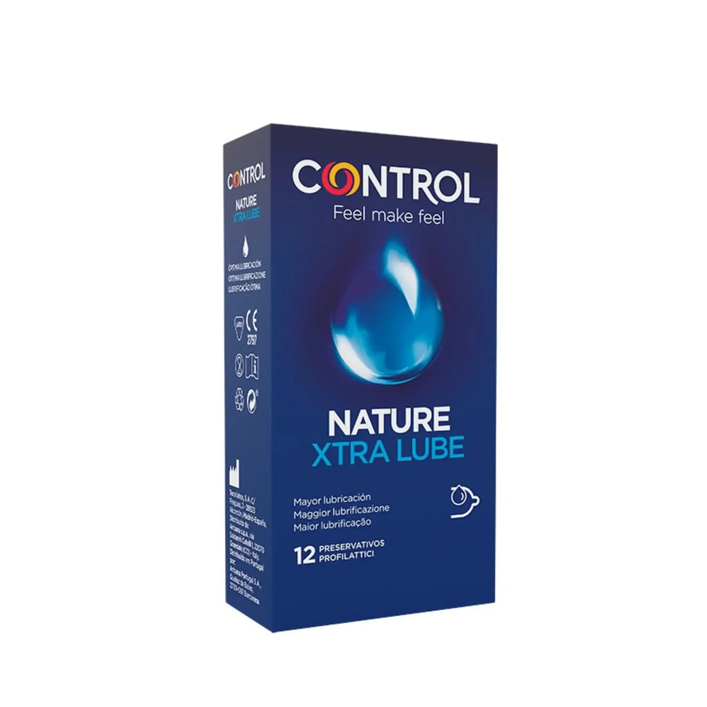 Control Condoms Nature Extra Lube 12 Units | Be and Care – Be & Care